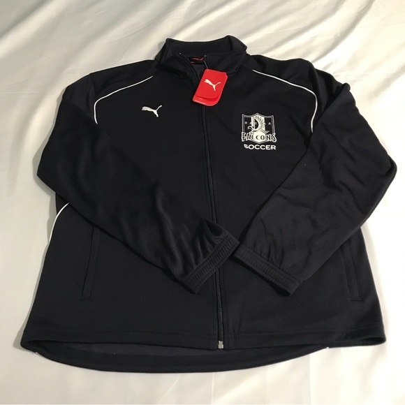 Puma | Jackets & Coats | Puma Navy Blue Dracula Falcons Soccer Training ...